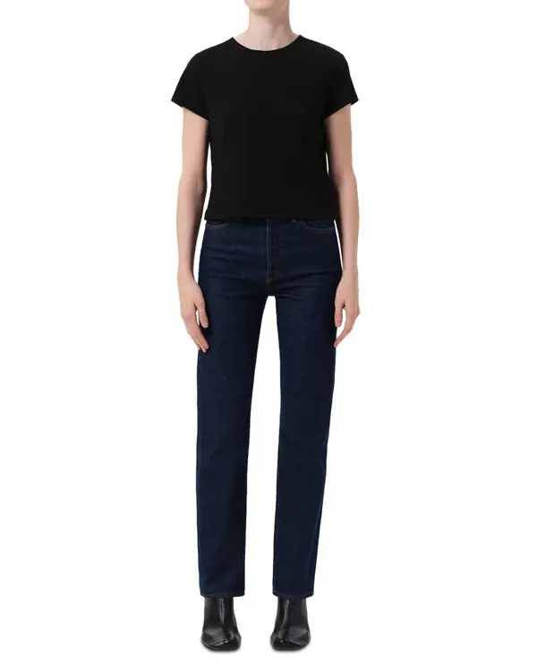 AGOLDE 90's Pinch Long Waist High Rise Straight Leg Jeans - Reissue
