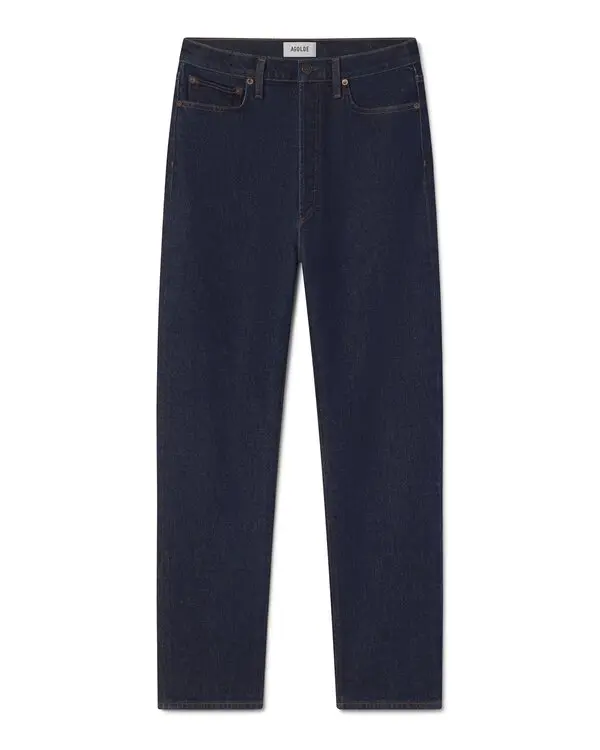 AGOLDE 90's Pinch Long Waist High Rise Straight Leg Jeans - Reissue