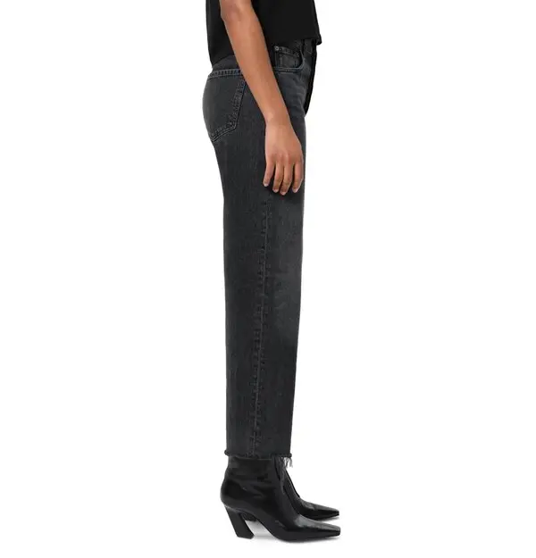 AGOLDE Ren High-rise Wide-leg Jeans - Arcane
