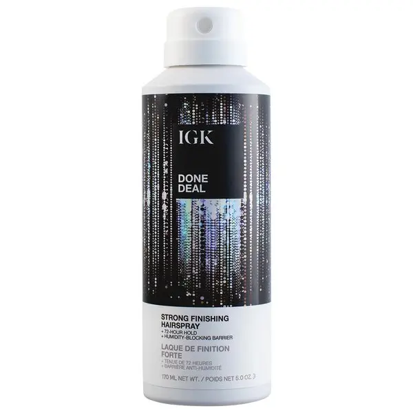 IGK Done Deal Strong Hold Hair Spray - One-color