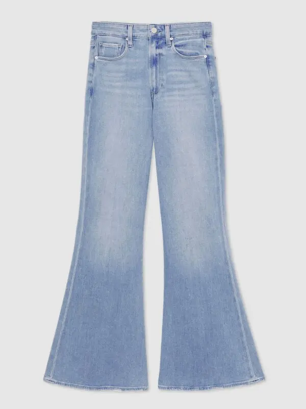 Paige Mid-rise Flared Jeans
