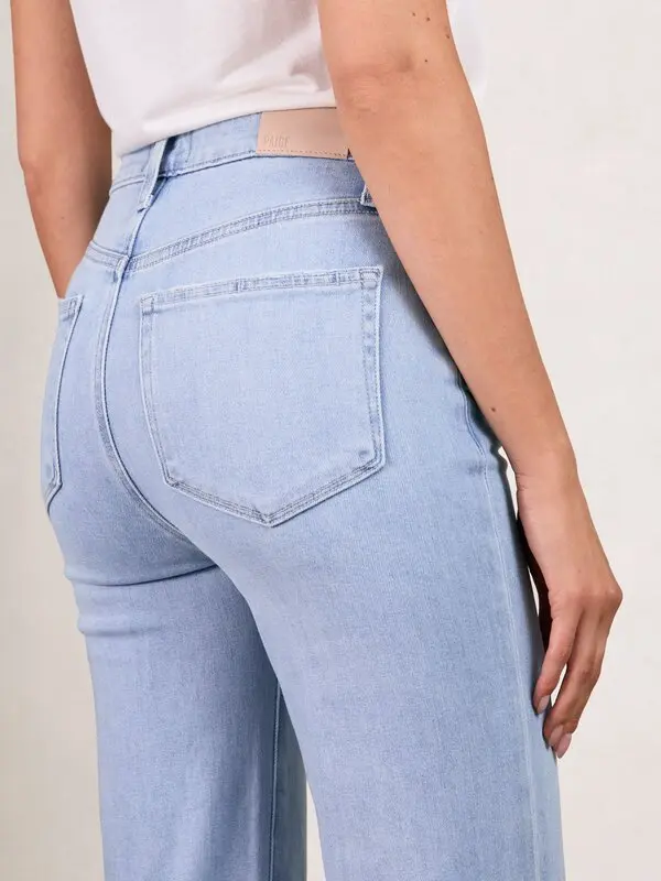 Paige Mid-rise Flared Jeans