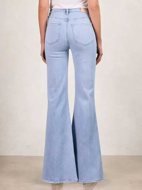 Paige Mid-rise Flared Jeans