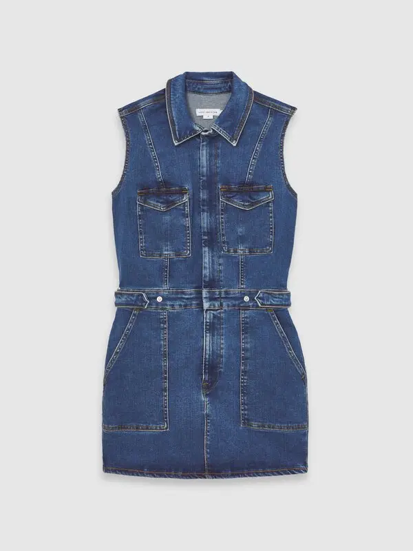 Good American Denim Mini Dress