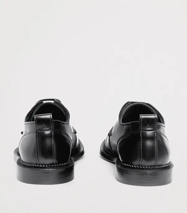 Ami Leather Anatomical Derby Shoes