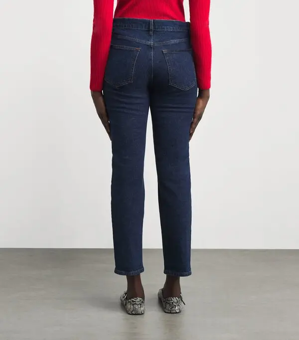 FRAME The Borrowed Straight Jeans