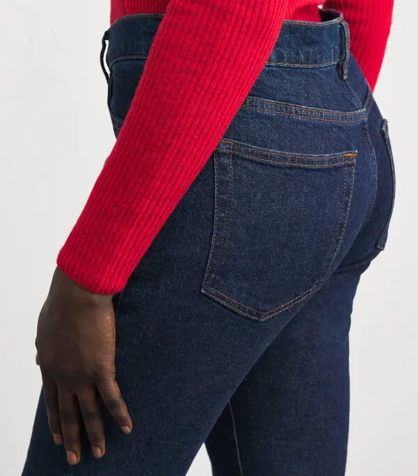 FRAME The Borrowed Straight Jeans