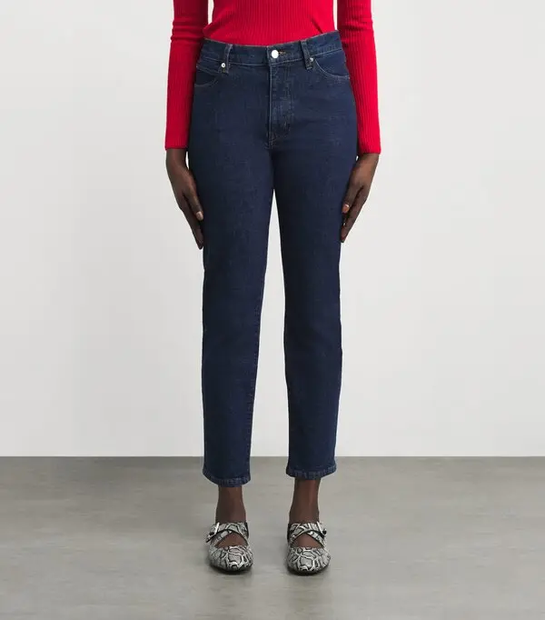 FRAME The Borrowed Straight Jeans