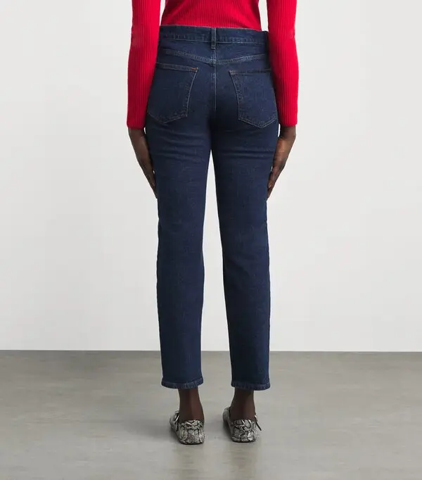 FRAME The Borrowed Straight Jeans