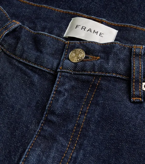 FRAME The Borrowed Straight Jeans