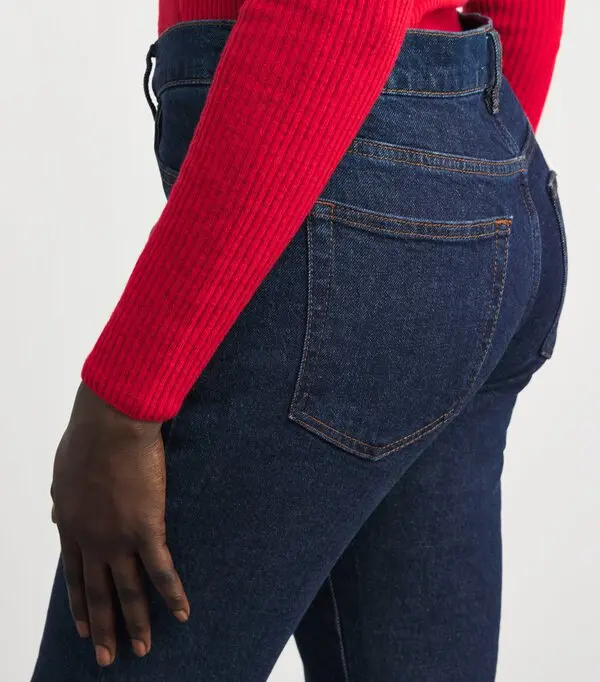 FRAME The Borrowed Straight Jeans