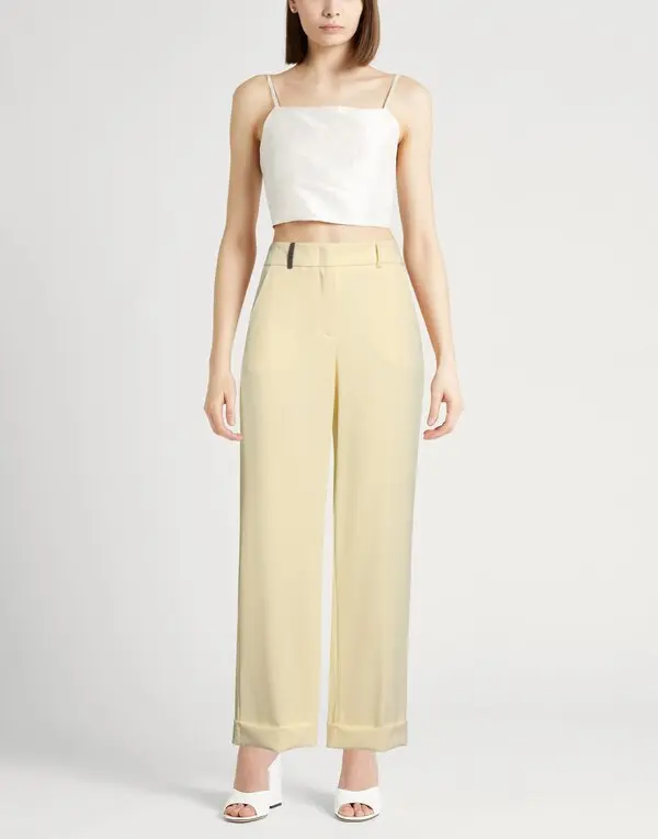 Peserico Wide-leg Crepe Pants