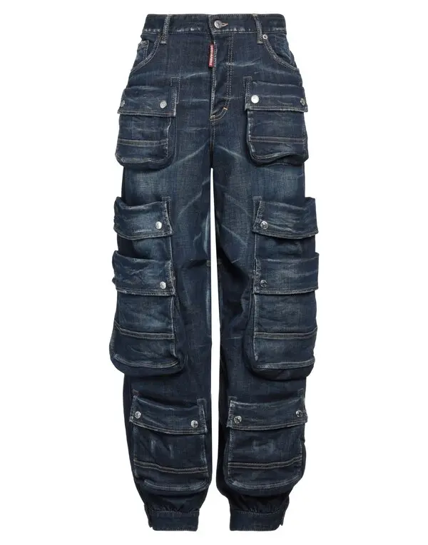 Dsquared2 Cotton-elastane Blend Cargo Jeans