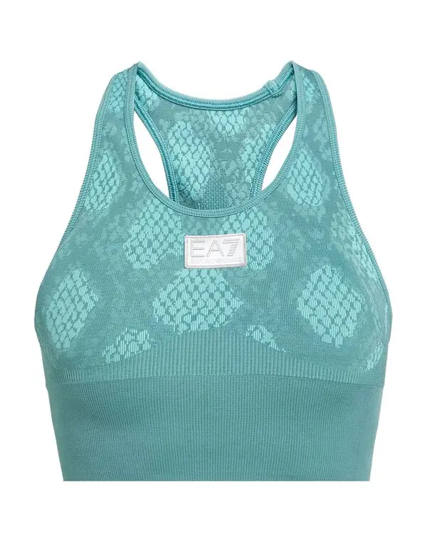 EA7 Sleeveless Sports Top - Turquoise