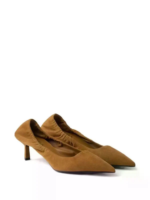 Prada Suede Pointed-toe Pumps