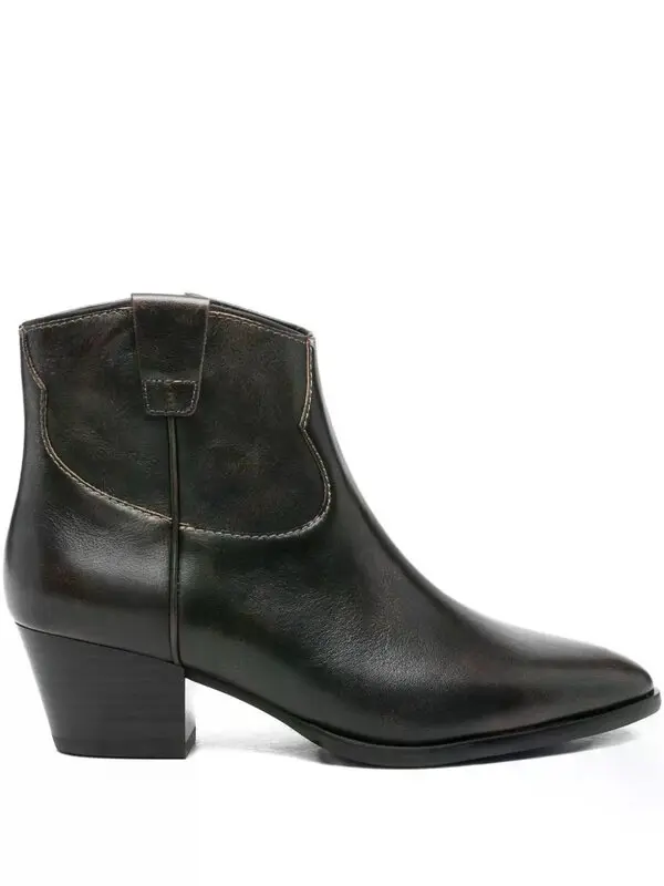 Ash 50mm Leather Zip-detail Boots