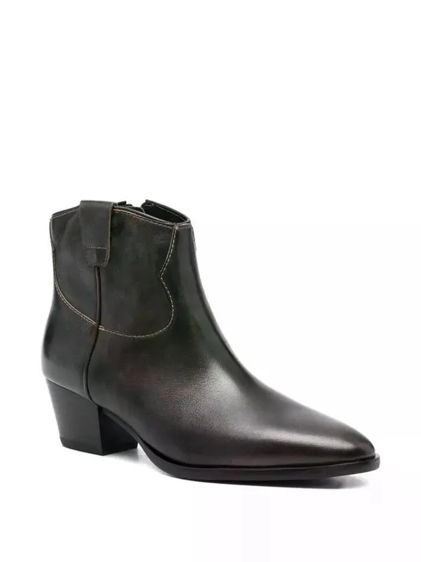 Ash 50mm Leather Zip-detail Boots