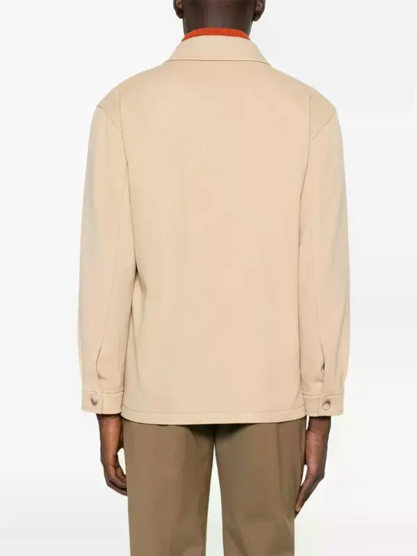 Tagliatore Buttoned Flap-pocket Jacket