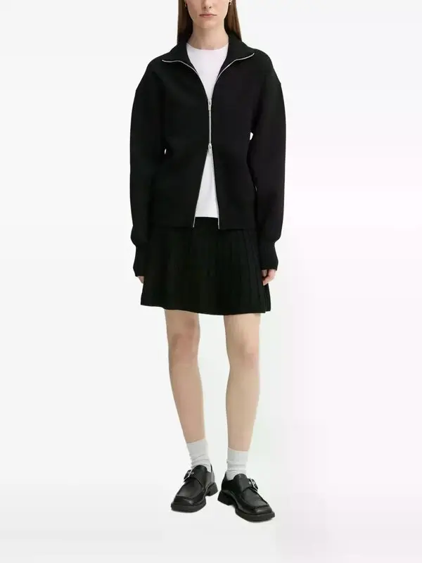 A.L.C. Zip-front Long-sleeve Cardigan