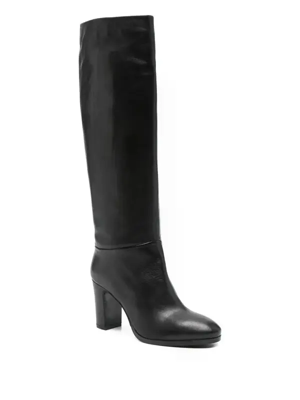 JULIE DEE 80mm Block-heel Calf-leather Boots