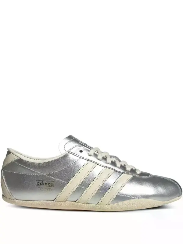 Adidas Metallic Low-top Sneakers - Silver