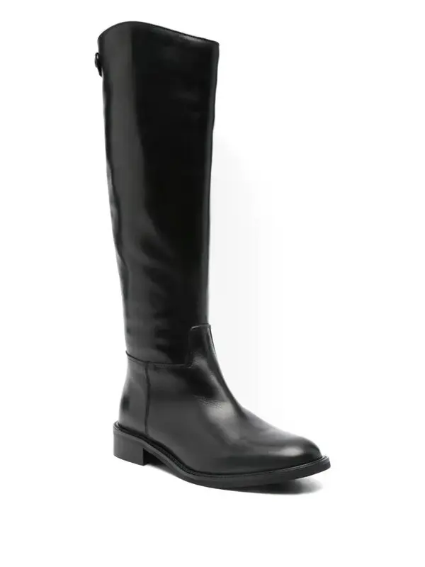 JULIE DEE Knee-high Leather Boots