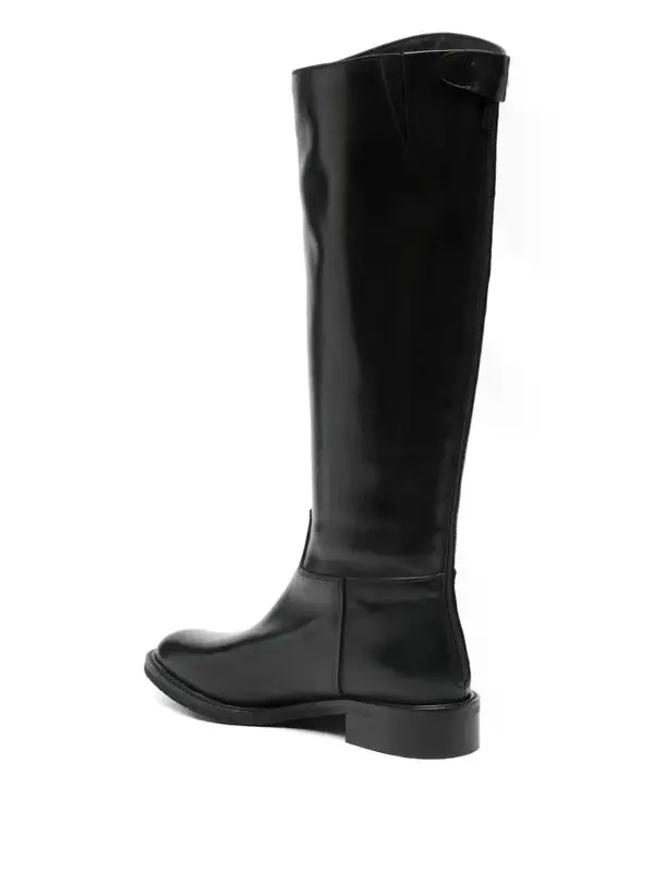JULIE DEE Knee-high Leather Boots