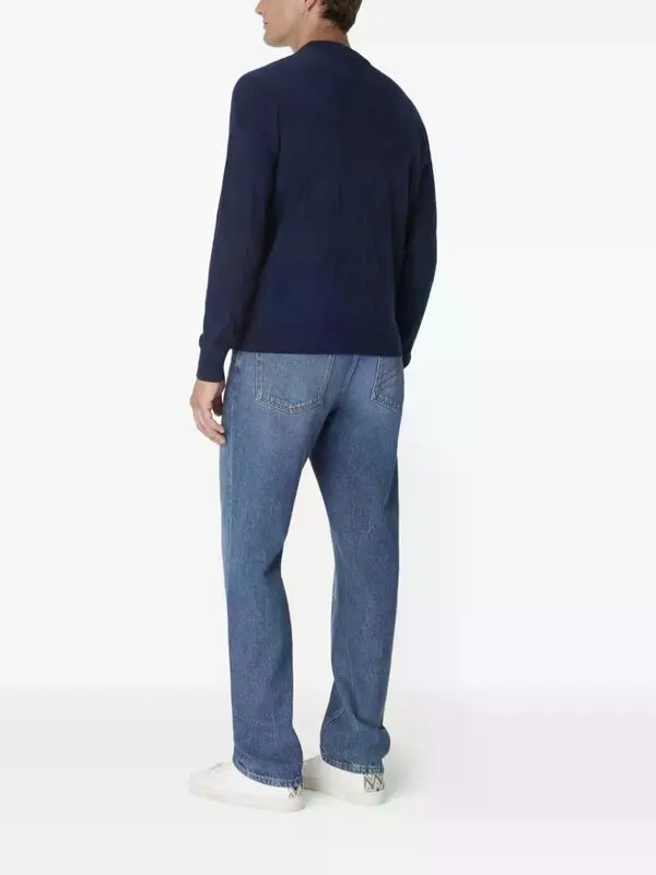 Missoni Herringbone-pattern Crew-neck Sweater