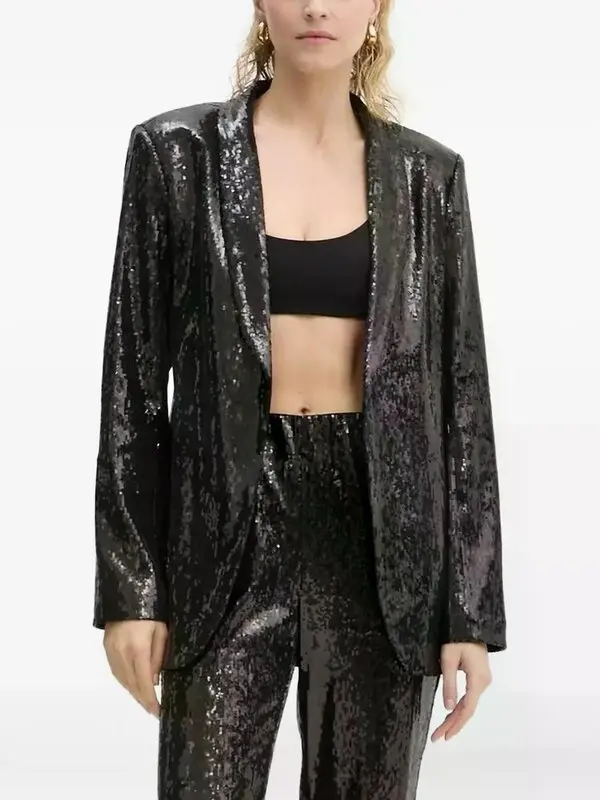 BRUUNS BAZAAR Sequin-embellished Blazer