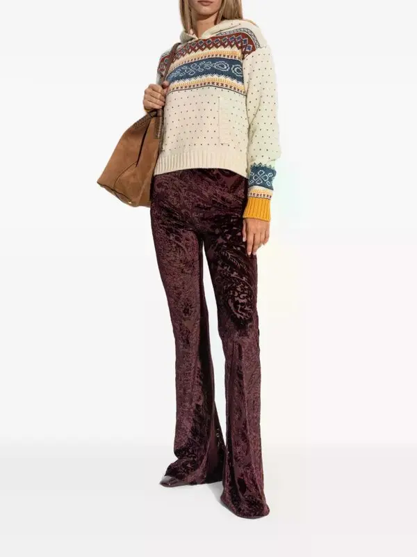 Etro Patterned Hooded Sweater