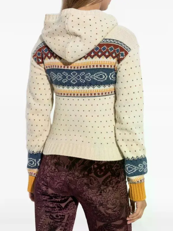 Etro Patterned Hooded Sweater