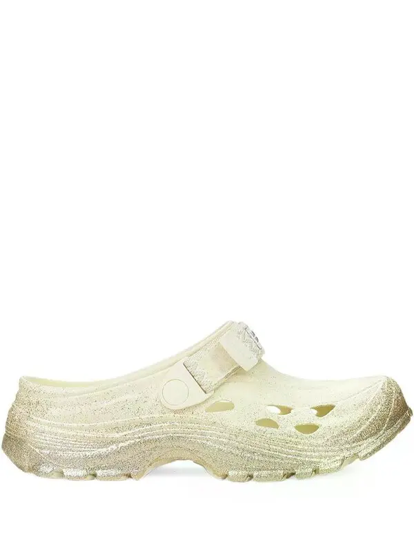 LANVIN X Suicoke Curb Glittered Clogs