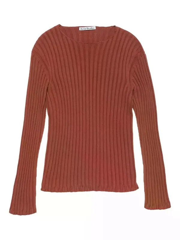 Acne Studios Ribbed Cotton Sweater
