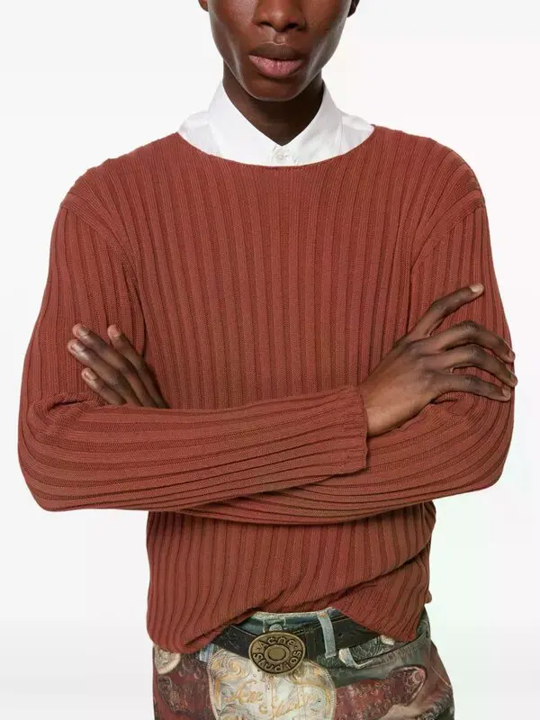 Acne Studios Ribbed Cotton Sweater