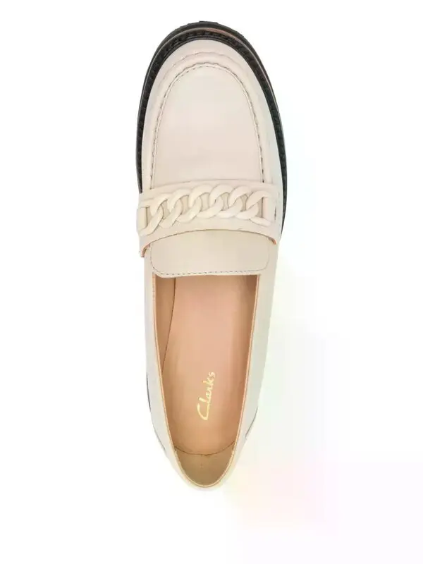 Clarks Orianna Chain Link Loafers