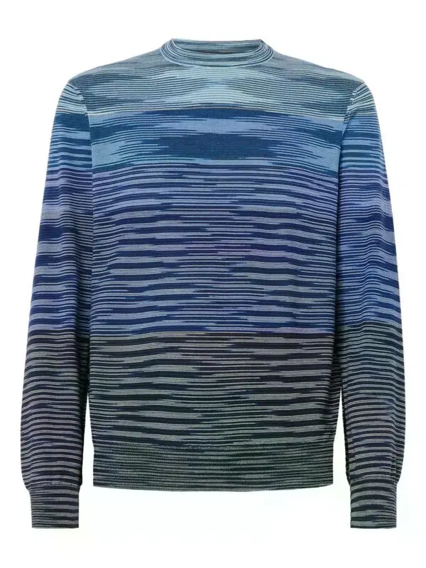 Missoni Striped Wave-pattern Sweater