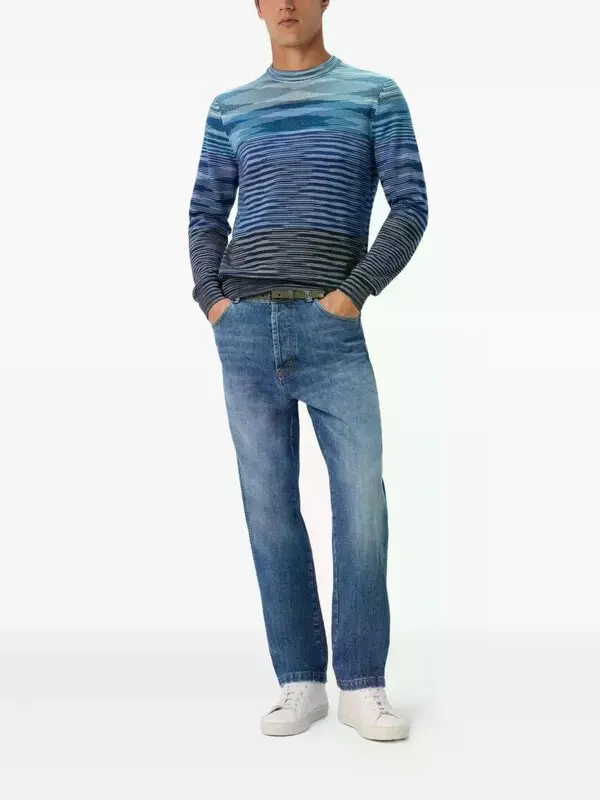 Missoni Striped Wave-pattern Sweater