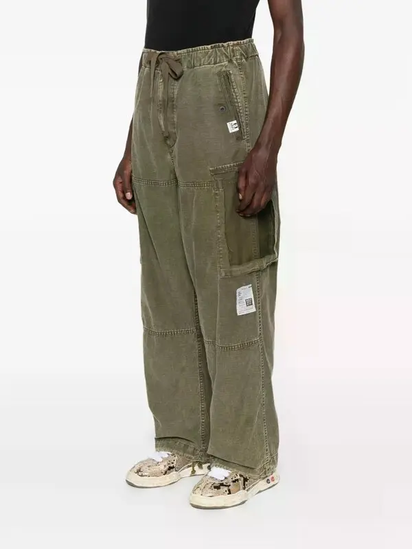 Mihara Yasuhiro Cargo Pocket Drawstring Trousers