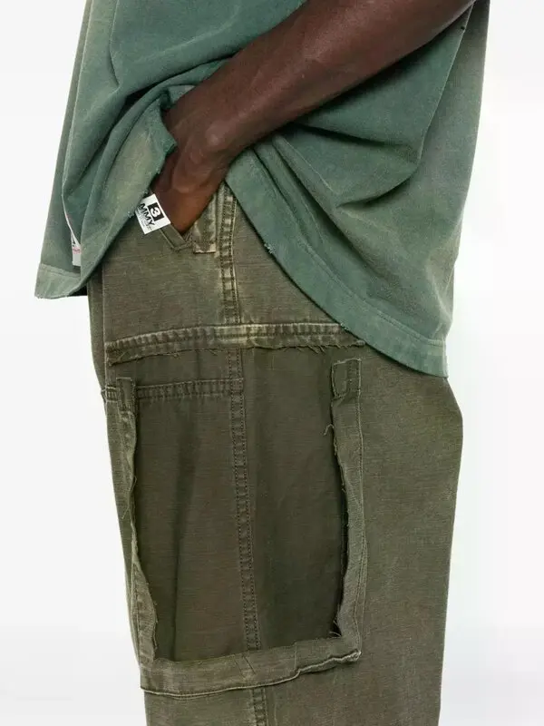 Mihara Yasuhiro Cargo Pocket Drawstring Trousers