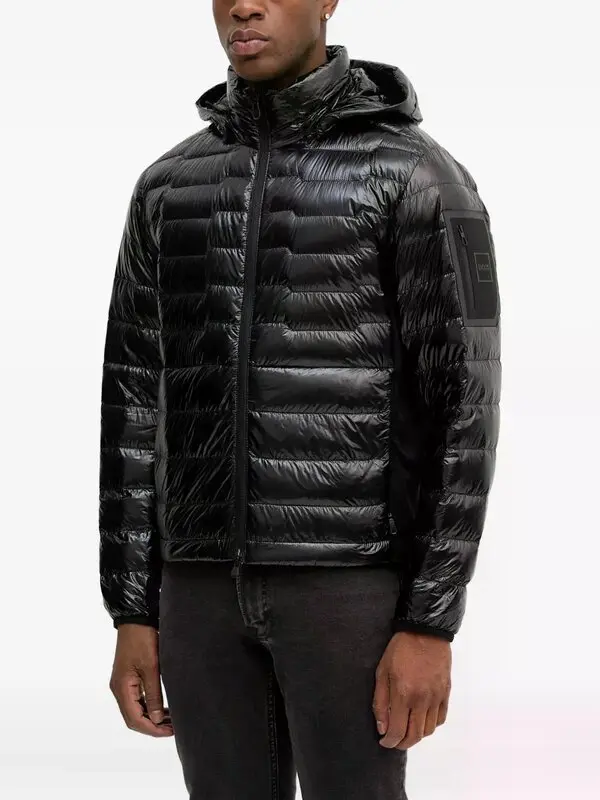 BOSS Quilted Hooded Jacket