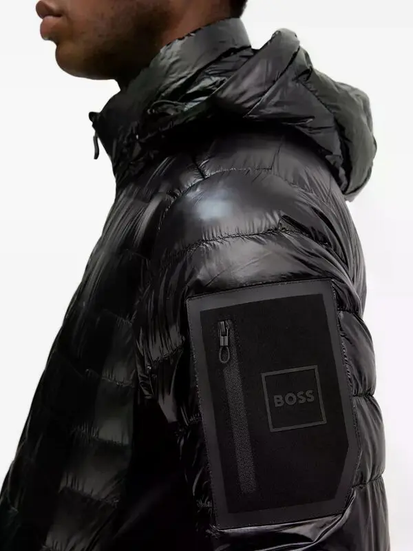BOSS Quilted Hooded Jacket