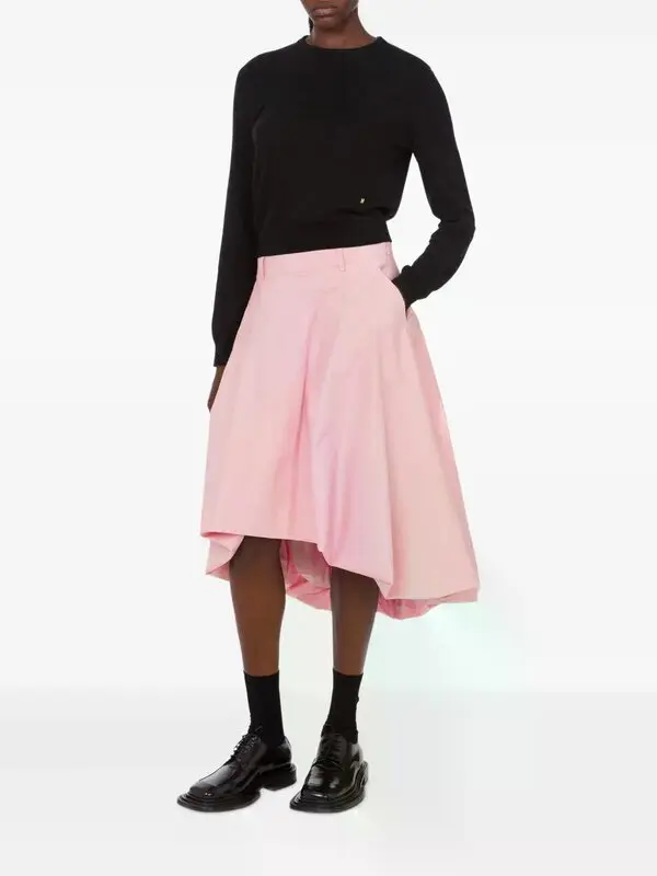 Moschino Asymmetric Ruffled Skirt