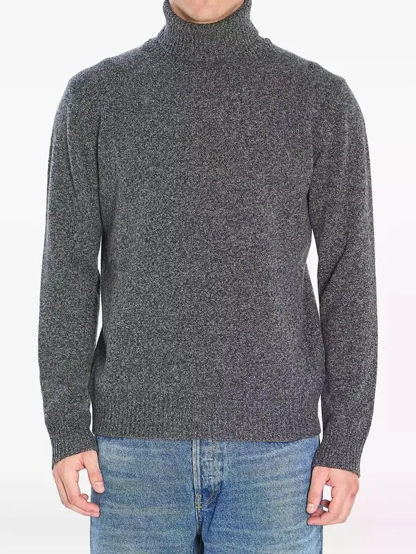 ROBERTO COLLINA Turtleneck Ribbed Sweater