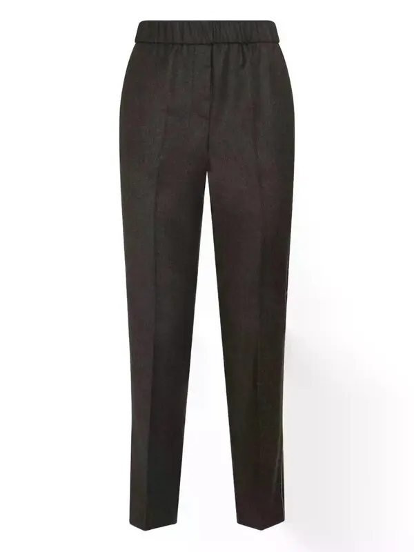 Peserico Elasticated-waistband Wool Trousers