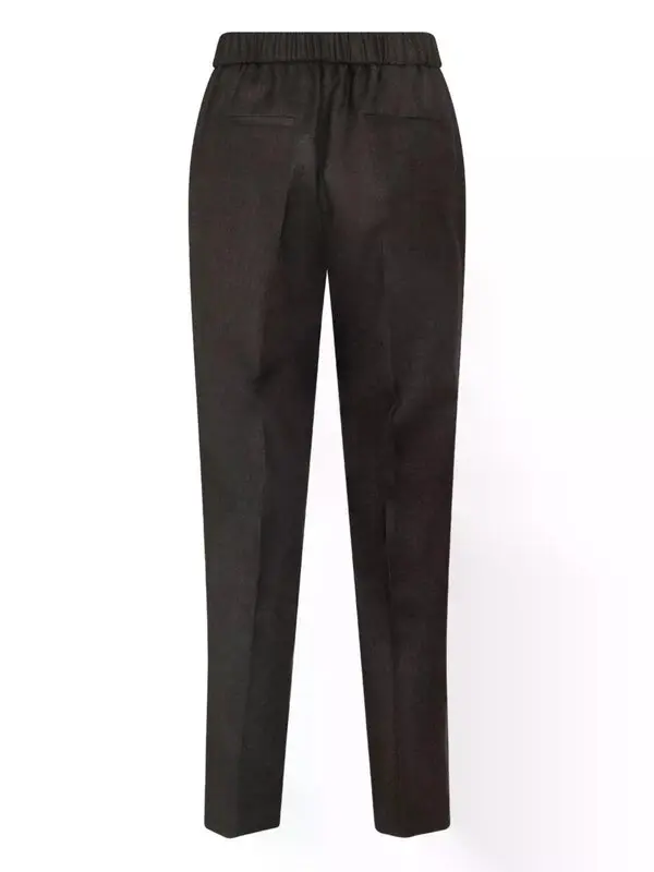 Peserico Elasticated-waistband Wool Trousers