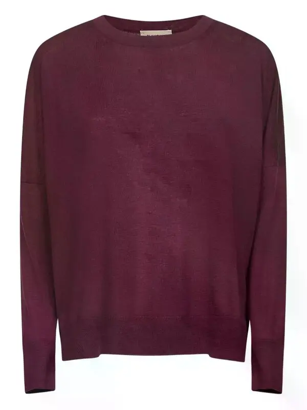 BLANCA VITA Crew-neck Sweater - Red