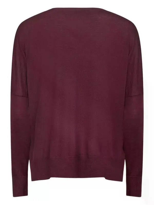 BLANCA VITA Crew-neck Sweater - Red