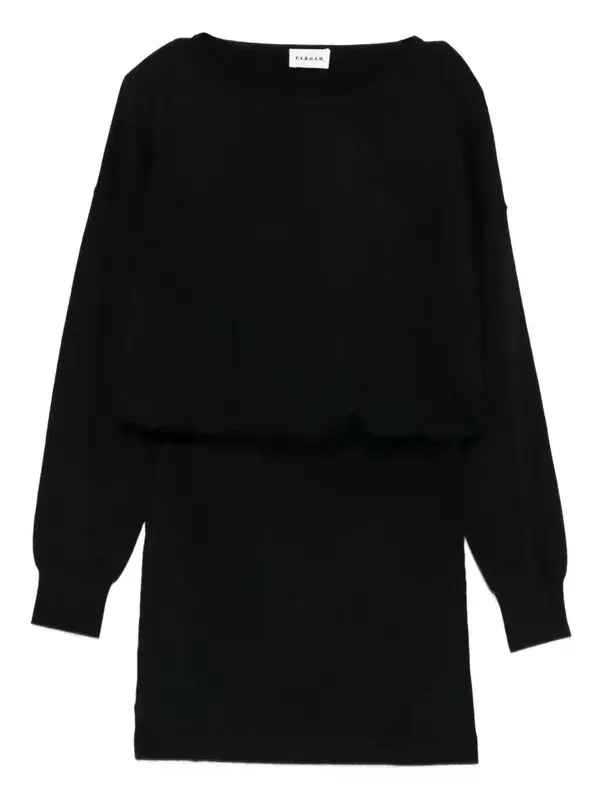 P.a.r.o.s.h Boat-neck Mini Dress