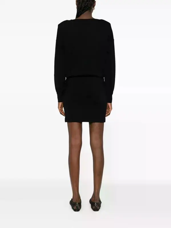 P.a.r.o.s.h Boat-neck Mini Dress