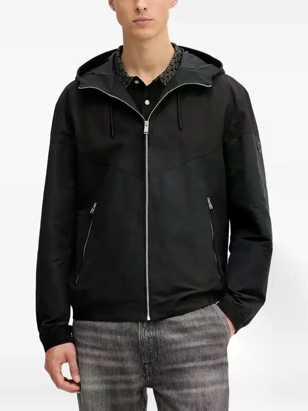 BOSS Hooded Zip-front Jacket